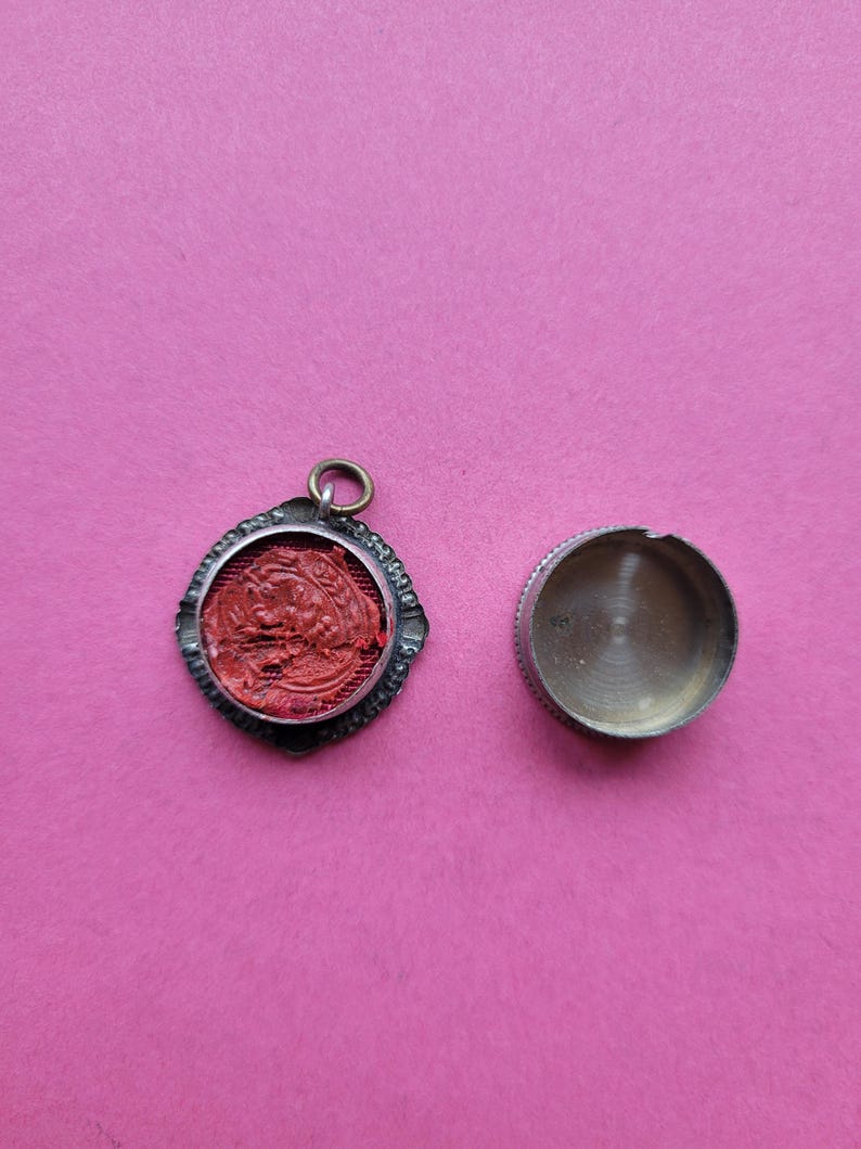 Antique Relic Locket, Reliquary – Ex Capsa Relic of St. Maria ...