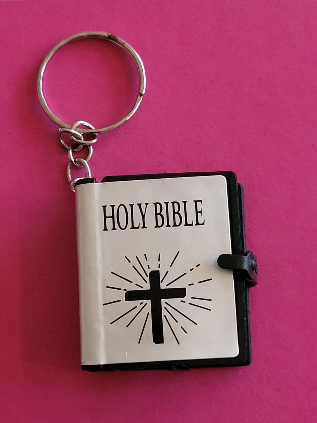 Cute Vintage Miniature Bible With Looplet. - Etsy