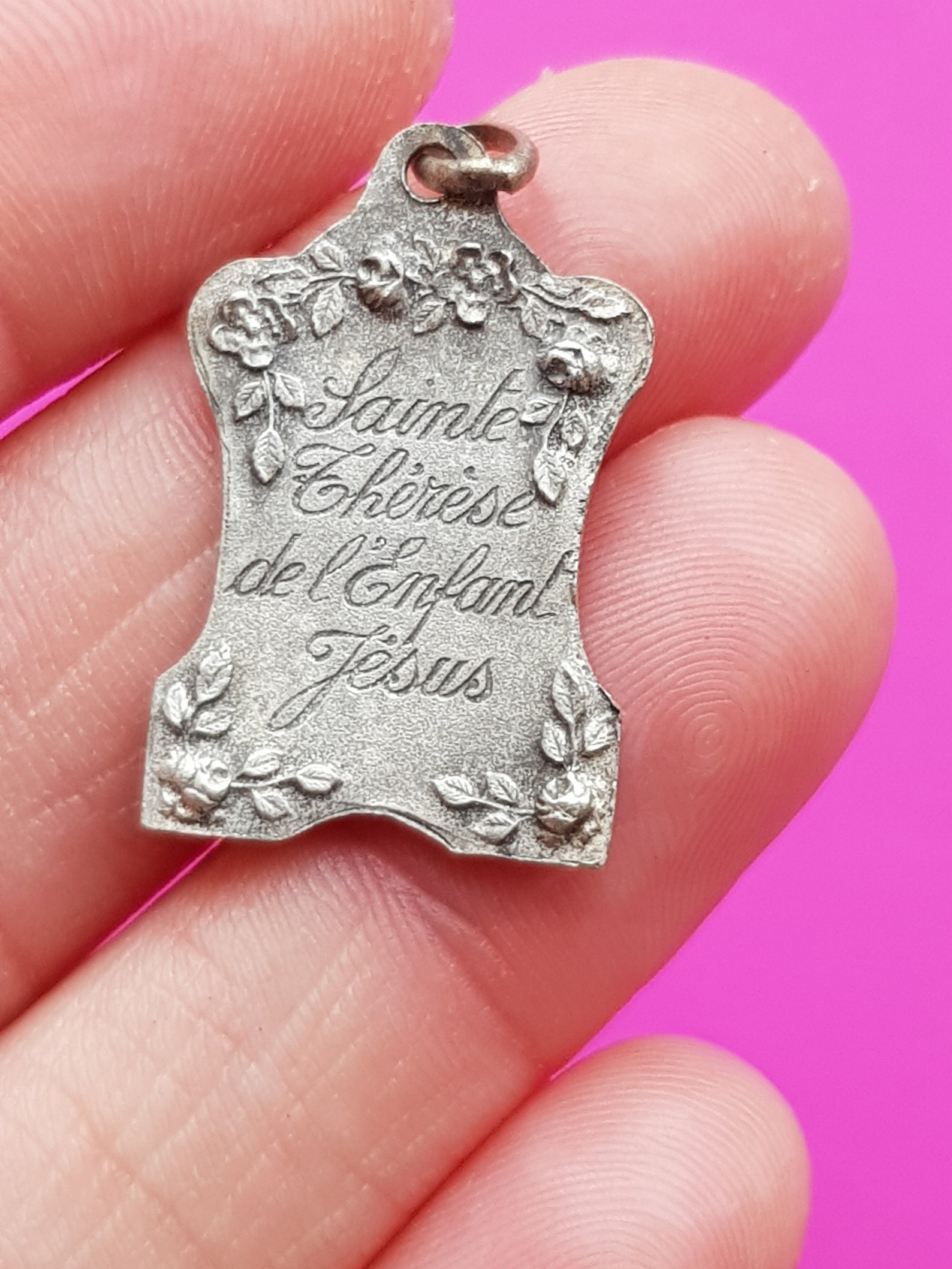Beautiful Religious Antique French Silver Plated Catholic - Etsy