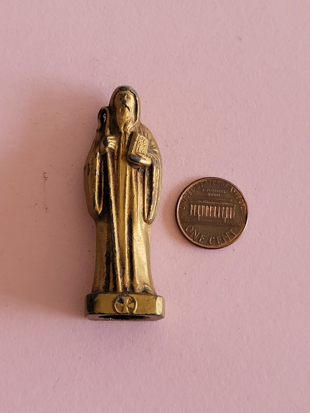 Rare Religious Antique French Catholic Pocket Shrine Relic Porta Saint ...