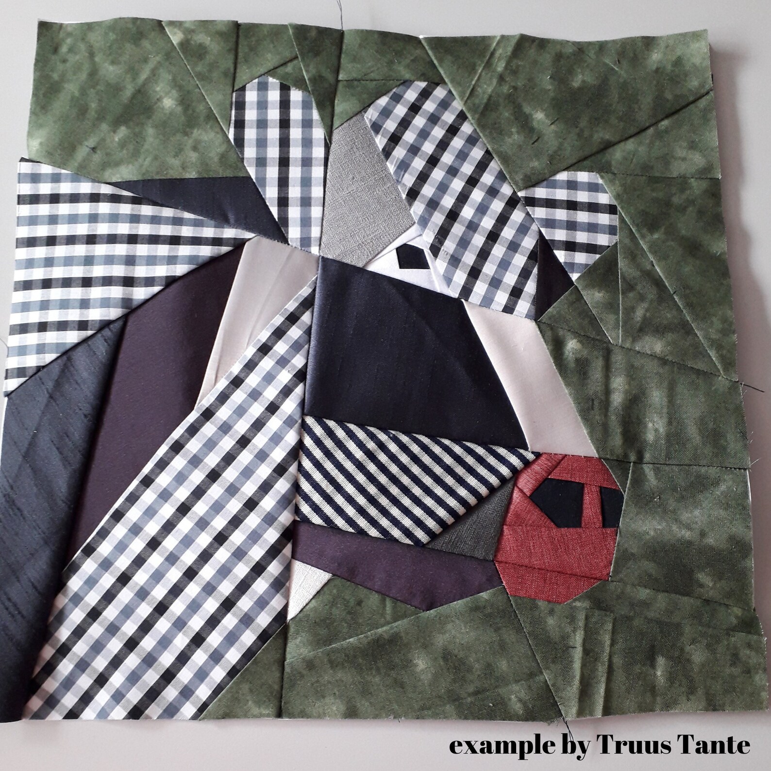 Cow Quilt Pattern A 12 Inch Foundation Paper Pieced Farm - Etsy Australia