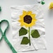 Sunflower Paper Pieced Quilt Block Pattern - 2 Sizes! - Etsy