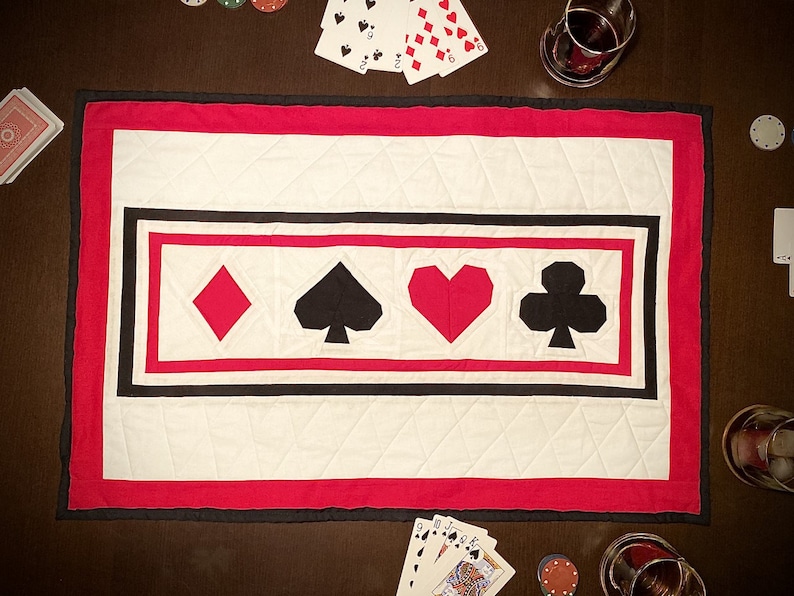 Suits Me - Playing Card Quilt Blocks, Four Paper Pieced Quilt Blocks ...