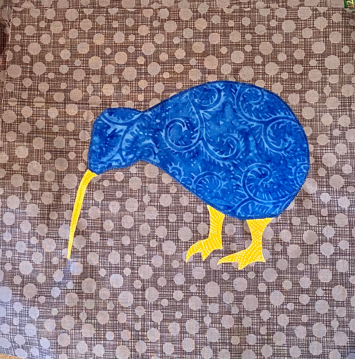 Kiwi Bird New Zealand Applique Mini Quilt Pattern - Etsy