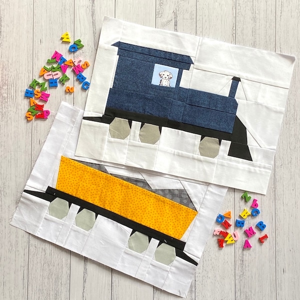 Train Quilt - Etsy