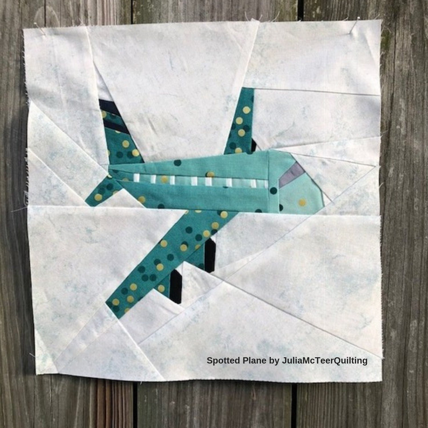 Airplane, 12 Inch Paper Piece Quilt Block Pattern. - Etsy