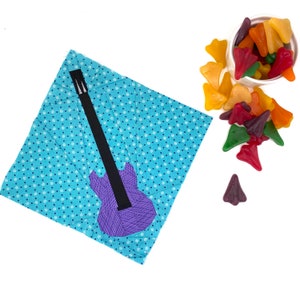 Digital Quilt Pattern Guitar Applique Quilt rock - Etsy Canada