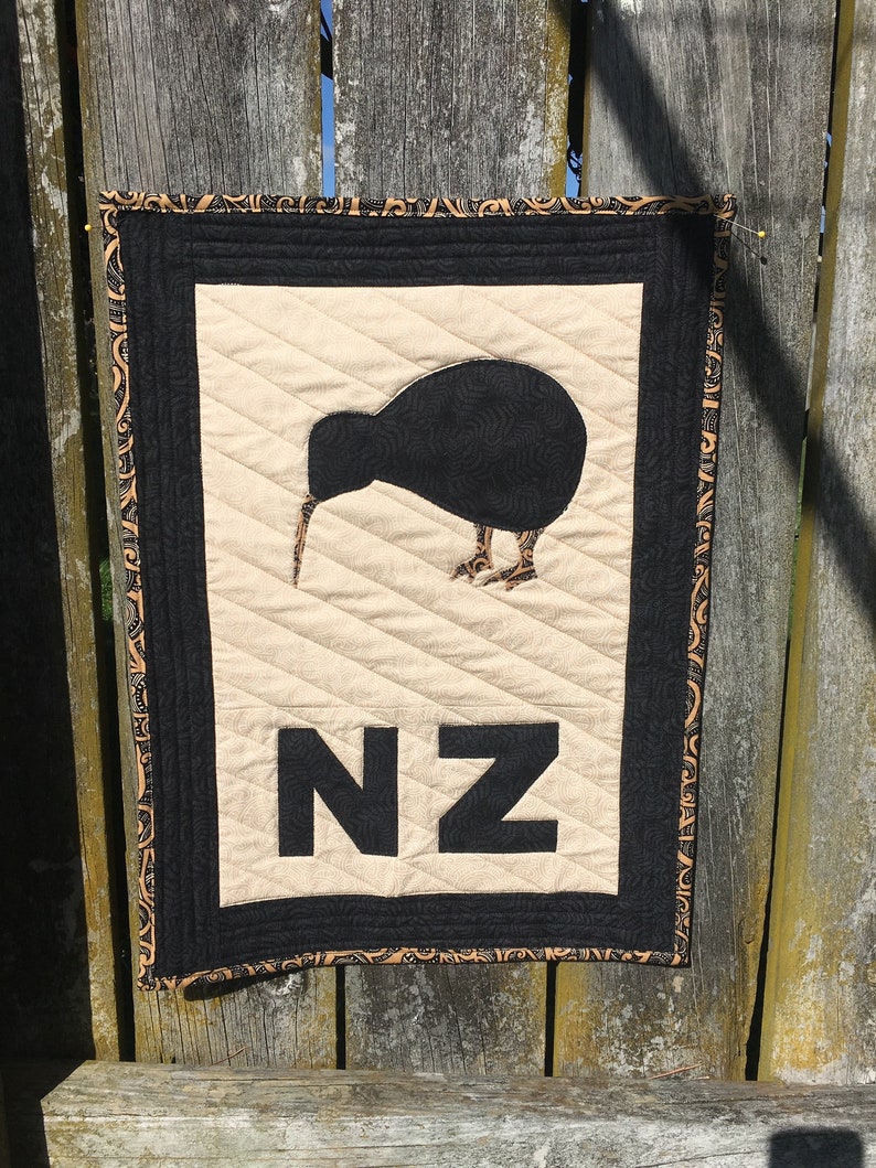 Kiwi Bird New Zealand Applique Mini Quilt Pattern - Etsy