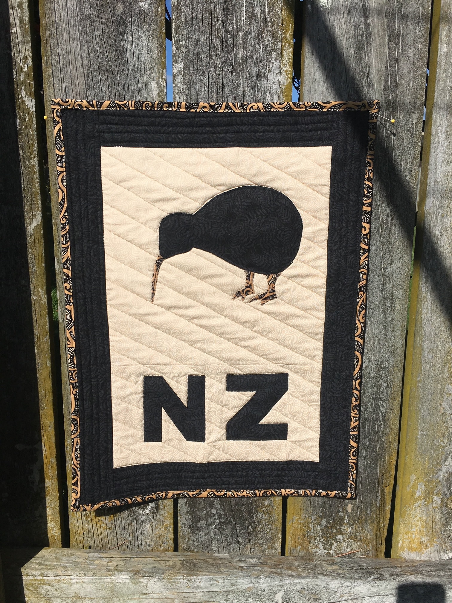 Kiwi Bird New Zealand Applique Mini Quilt Pattern - Etsy
