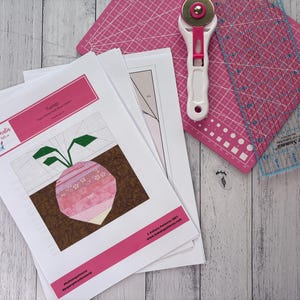 Turnip Paper Pieced Mini Quilt Pattern. - Etsy