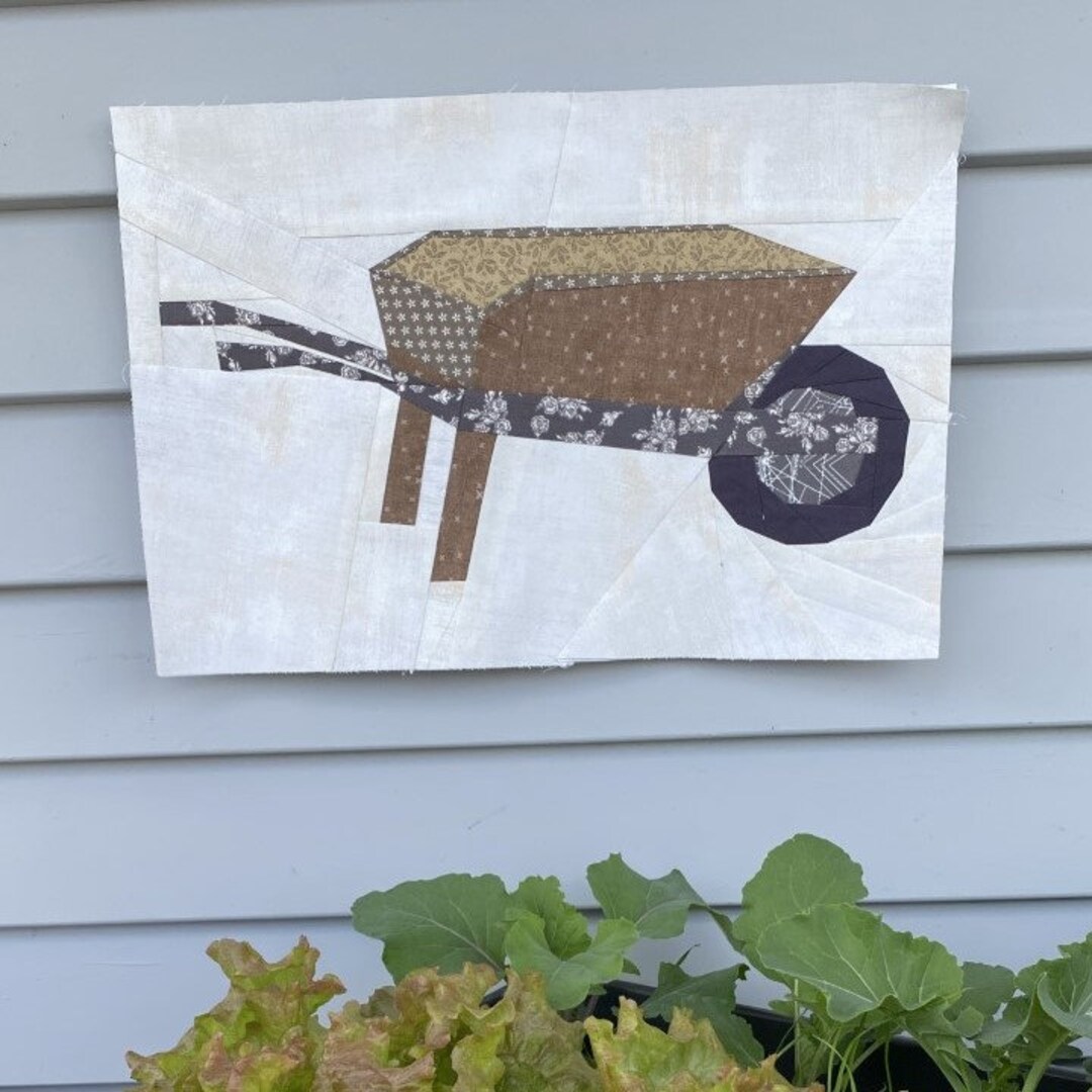 Wheelbarrow Mini Quilt Pattern - Etsy