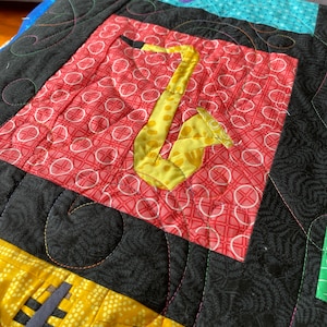 Saxophone Paper Pieced Musical Instrument Quilt Pattern - Etsy