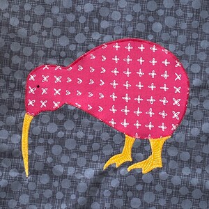 Kiwi Bird New Zealand Applique Mini Quilt Pattern - Etsy