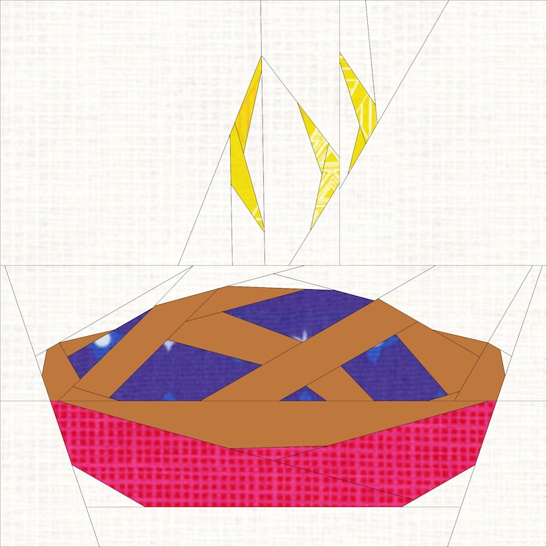 Yummy Pie: Autumn Quilt Block Four Seasons Quilt - Etsy