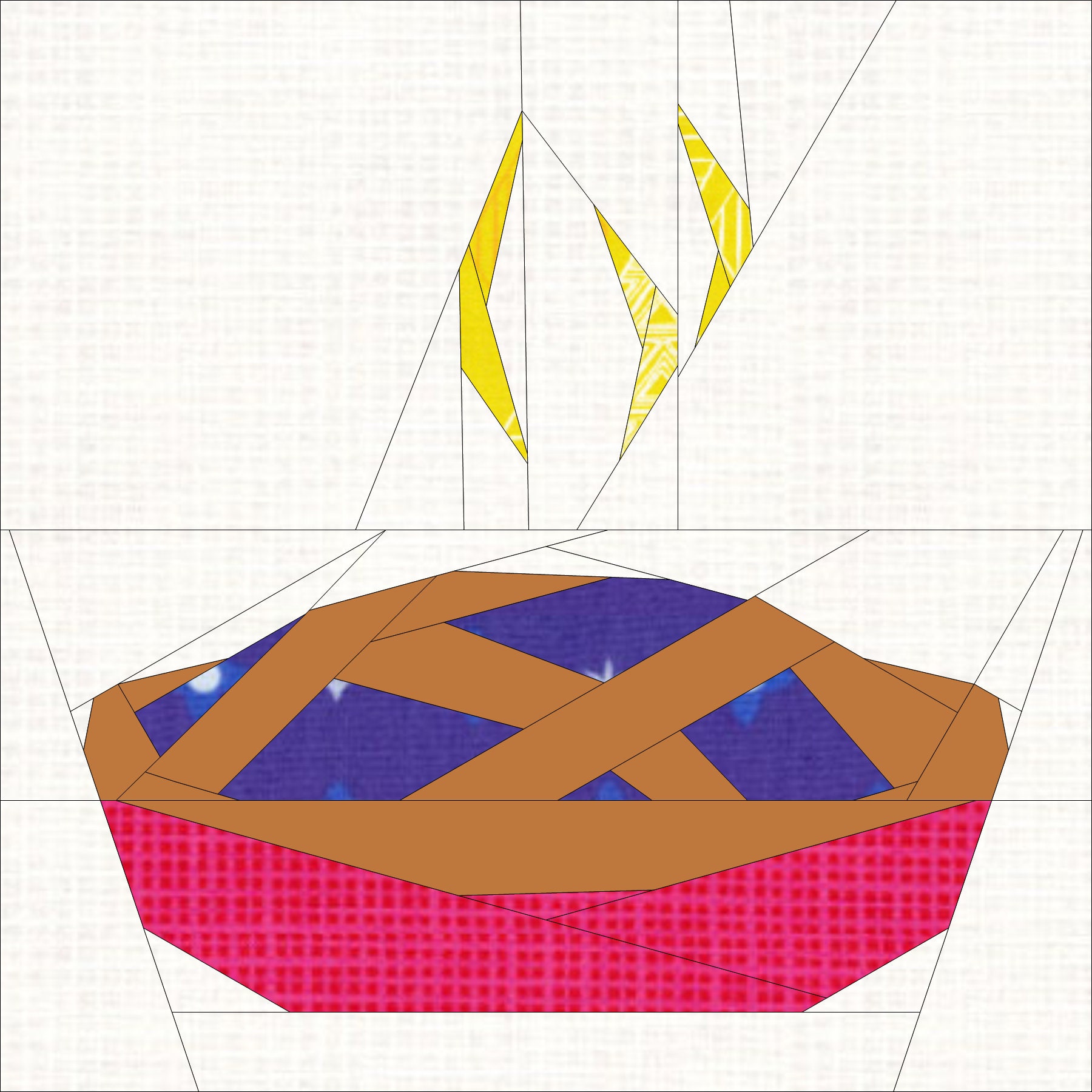 Yummy Pie: Autumn Quilt Block Four Seasons Quilt - Etsy