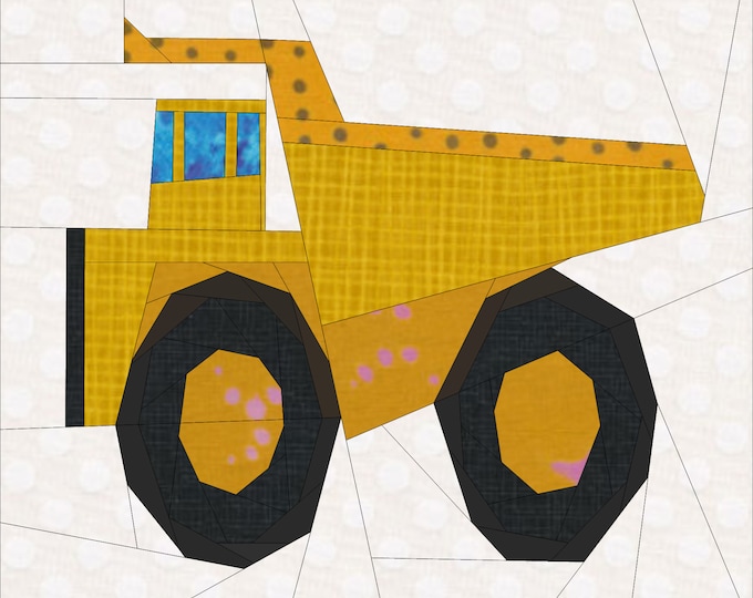 Chicken, 12 Inch Foundation Quilt Block Pattern From the Farm Animal ...