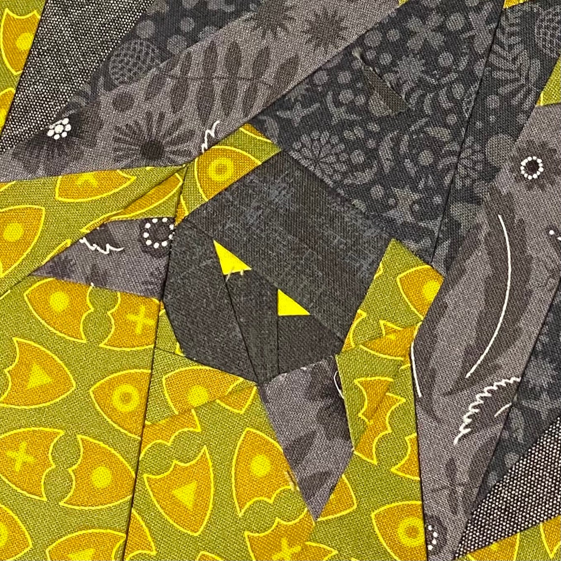 Bat Quilt Block Pattern; Foundation Paper Pieced - Etsy