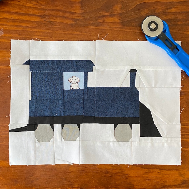 Locomotive Train Quilt Block Patterns. Five Quilt Blocks. Includes ...