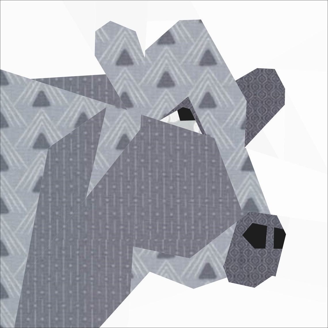 Farm Animal Quilt Pack Four Paper Pieced Quilt Patterns - Etsy