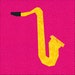 Saxophone Paper Pieced Musical Instrument Quilt Pattern - Etsy