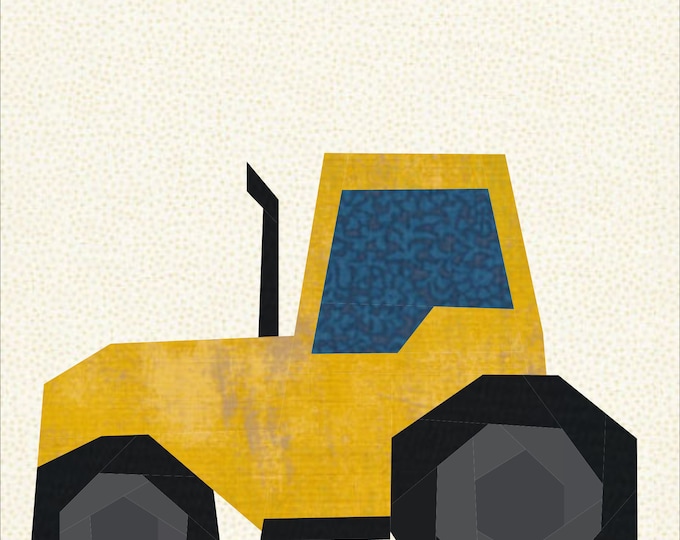 Chicken, 12 Inch Foundation Quilt Block Pattern From the Farm Animal ...