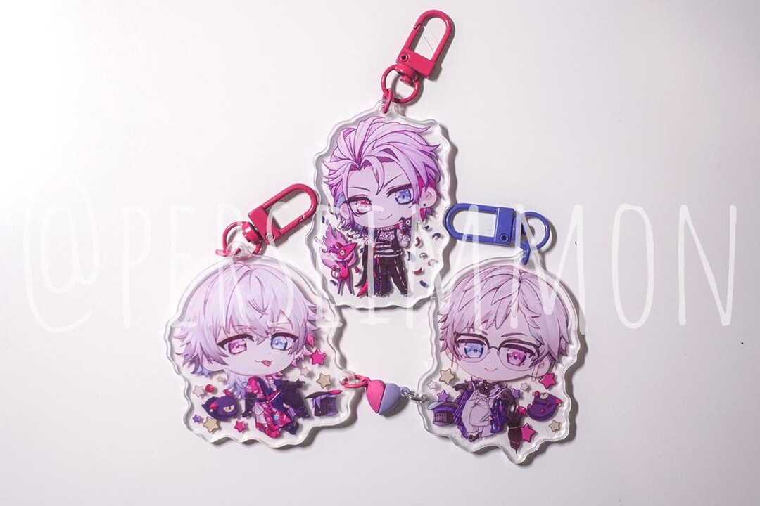 Vtuber Gavis Bettel & Bettel 2 Double Sided Keychain - Etsy