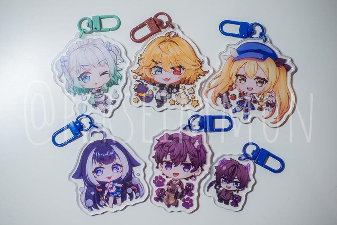 Indie Vtuber Keychains - Etsy