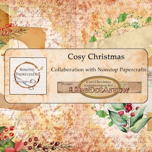 Cosy Christmas Collab Kit-20 Pages - Etsy