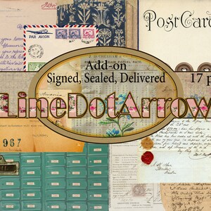 Signed, Sealed, Delivered Add-on Journal Kit-digital Download-17 Pages ...