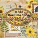 Buzz Into Spring Journal Kit-digital Download-22 Pages - Etsy
