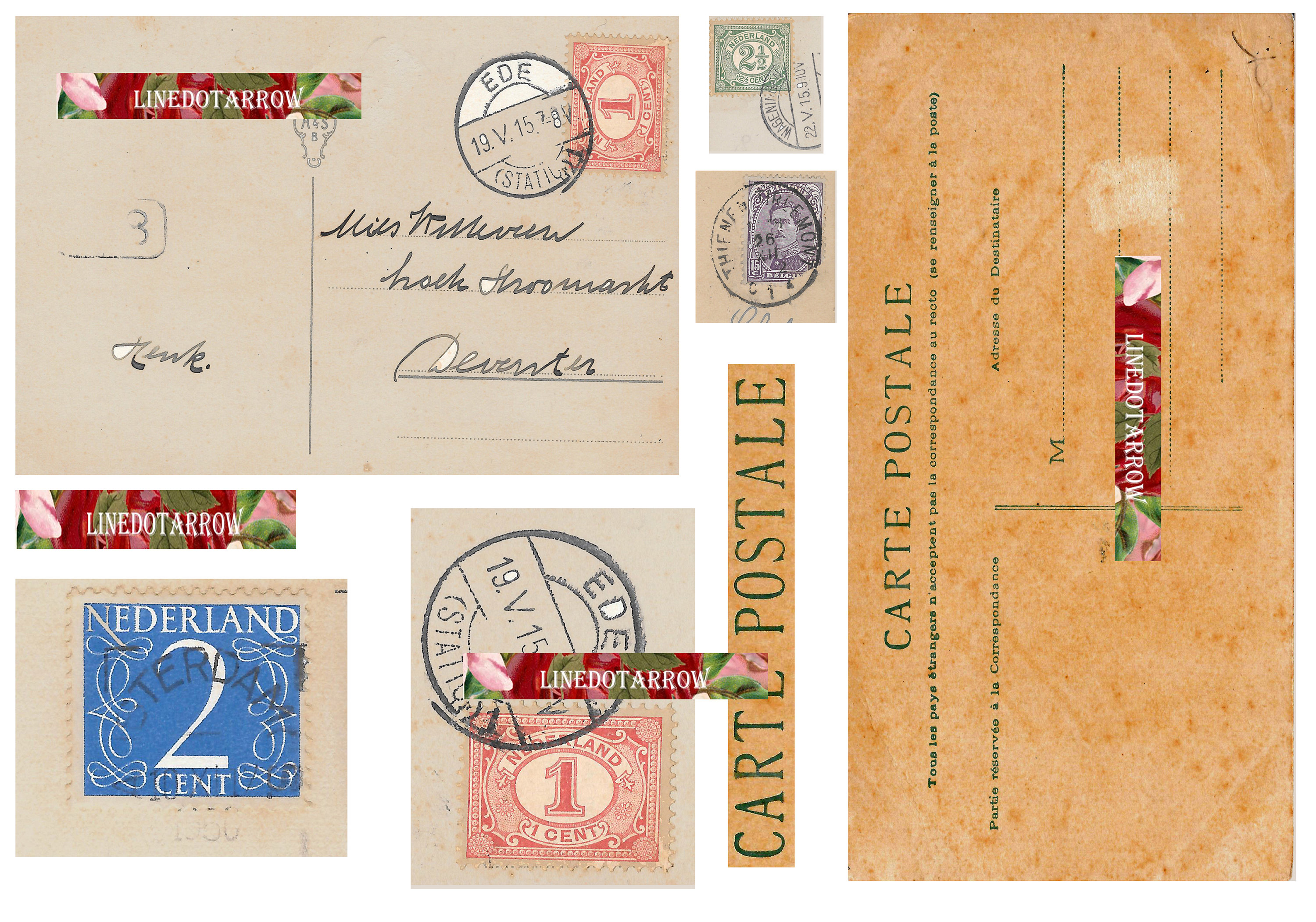 Vintage Postcards Junk Journal Paper Pack 10 Pages/digital Items - Etsy