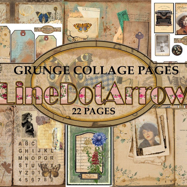 Collage Materials - Etsy