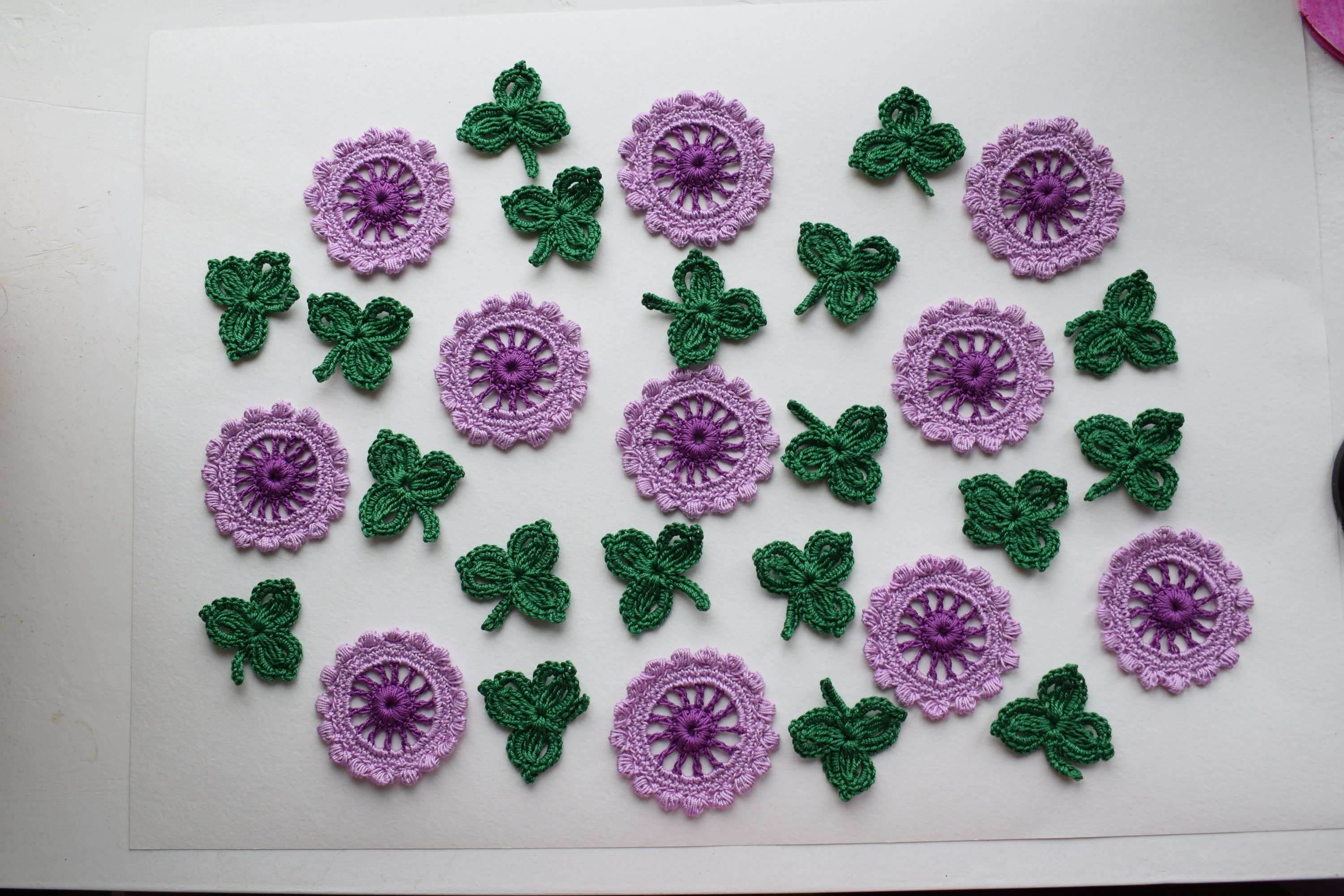Embellishments Sewing Appliques & Patches Purple flowers Sewing ...