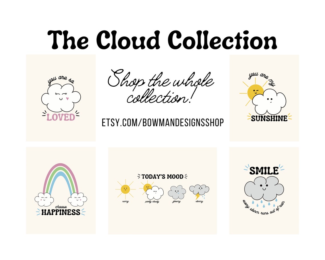 Today's Mood According to Weather, DIGITAL DOWNLOAD, Printable Mood ...