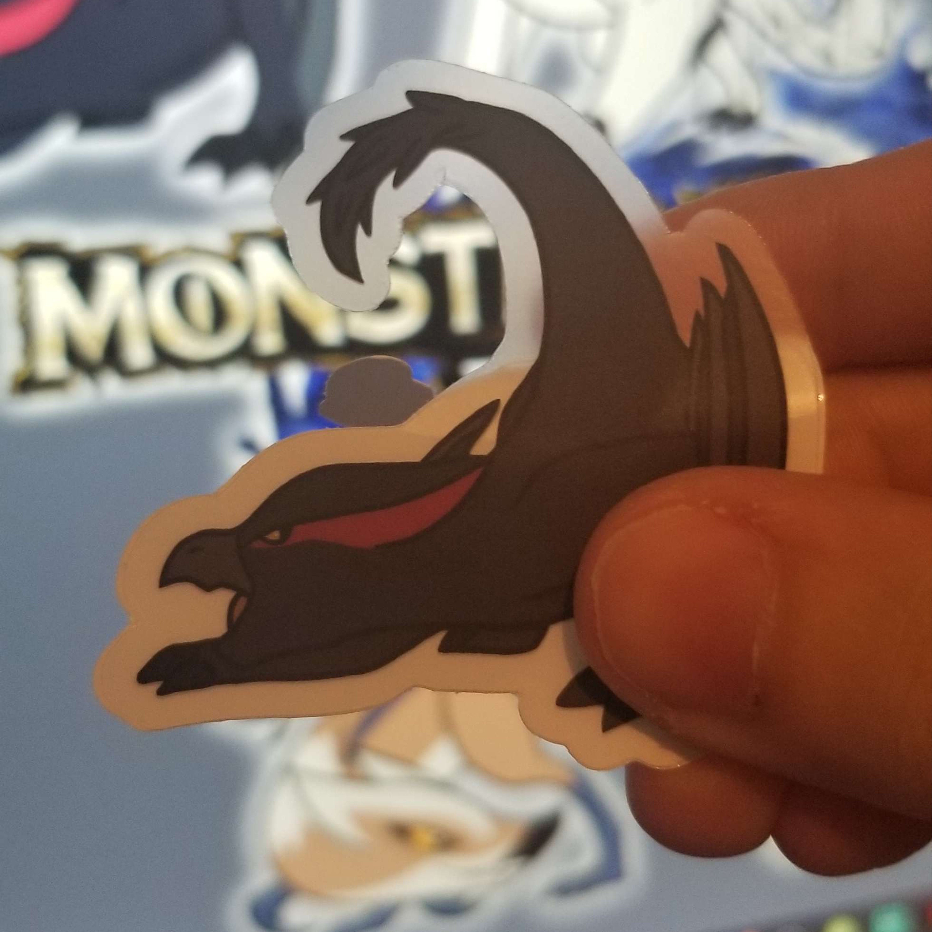 Monster Hunter Rise Chibi Sticker - Etsy