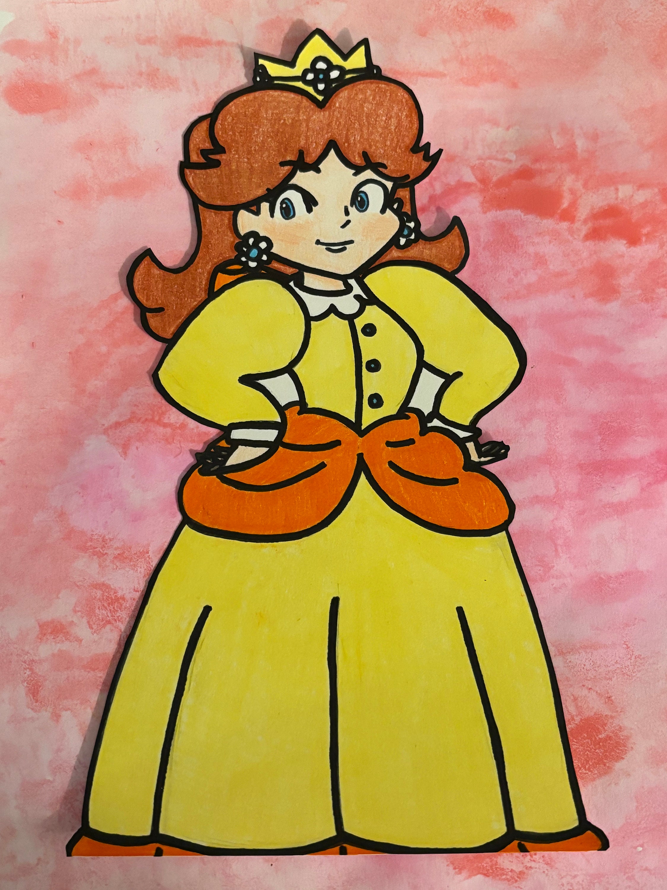Princess Daisy Artwork - Etsy