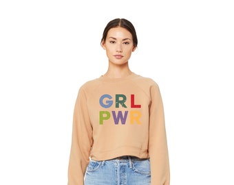 Grl Pwr Crop Top - Etsy