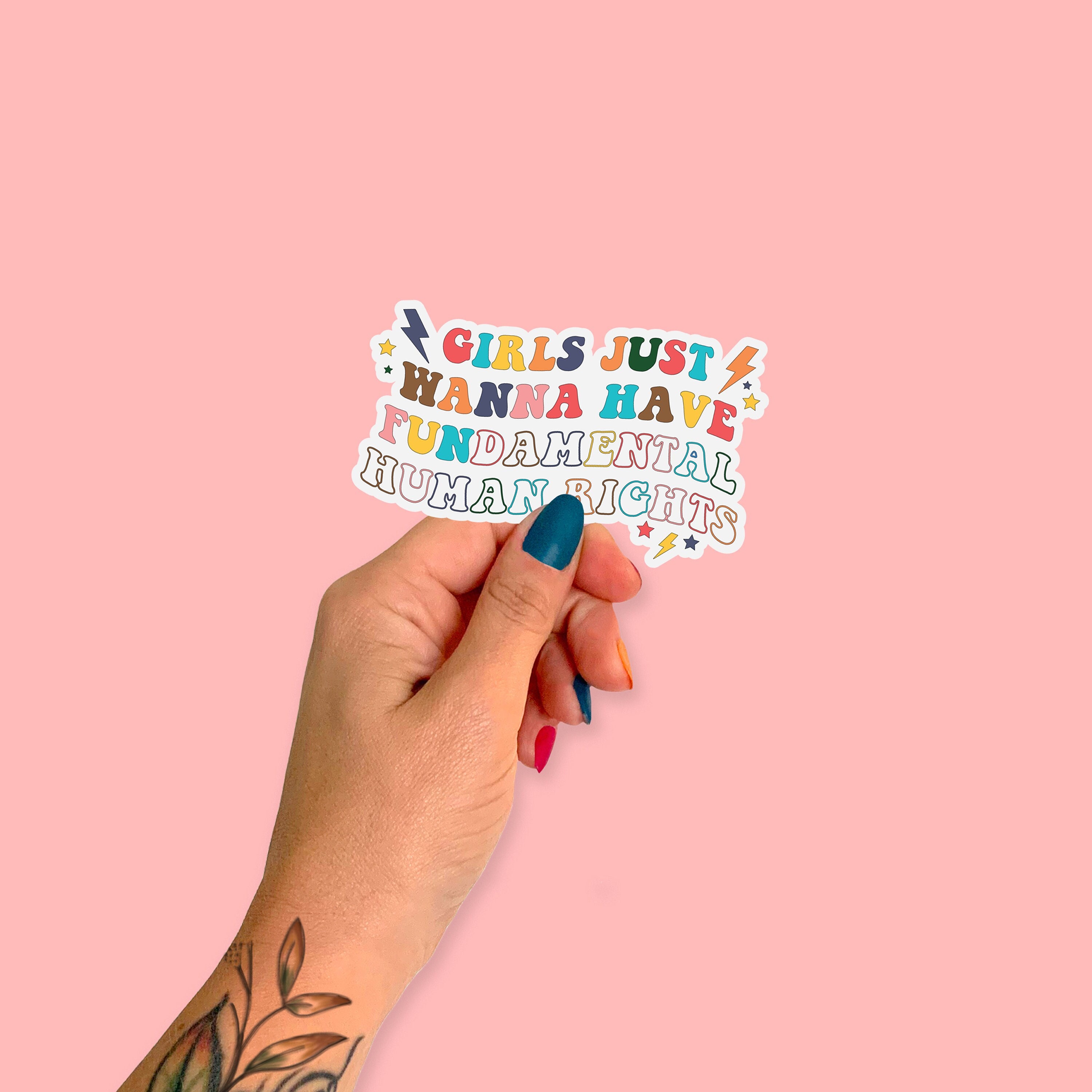 Human Rights Sticker - Etsy