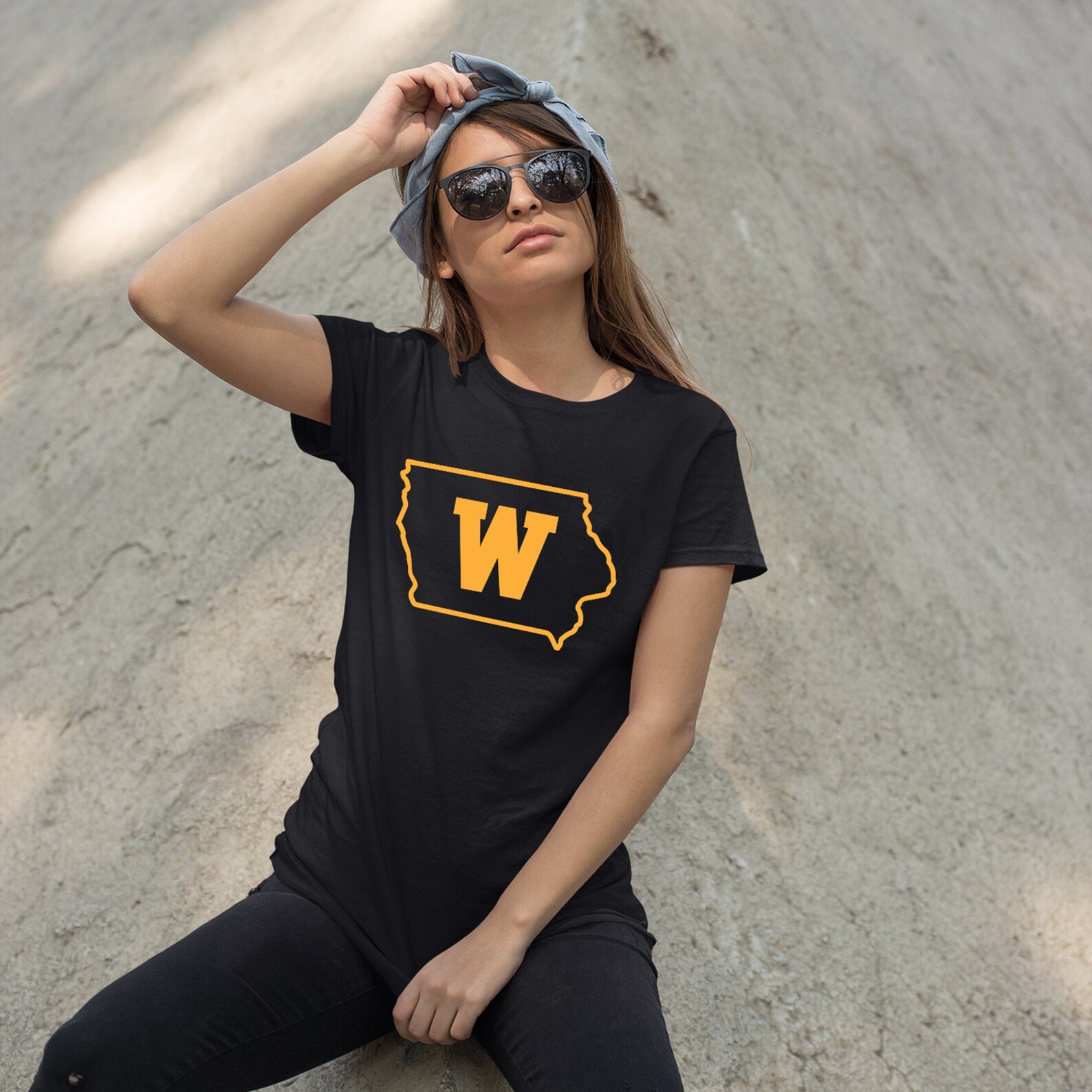 Iowa Win T-shirt State of Iowa Tee Hometown Iowa Apparel | Etsy