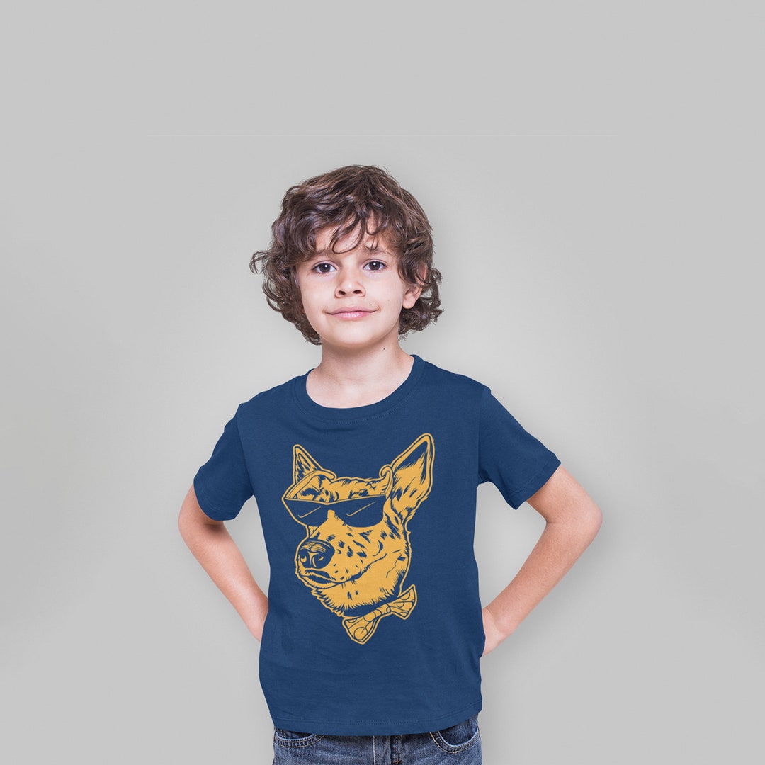 Custom Dog Shirt for Kid, Custom Dog Portrait Shirt, Custom Pet Shirt ...