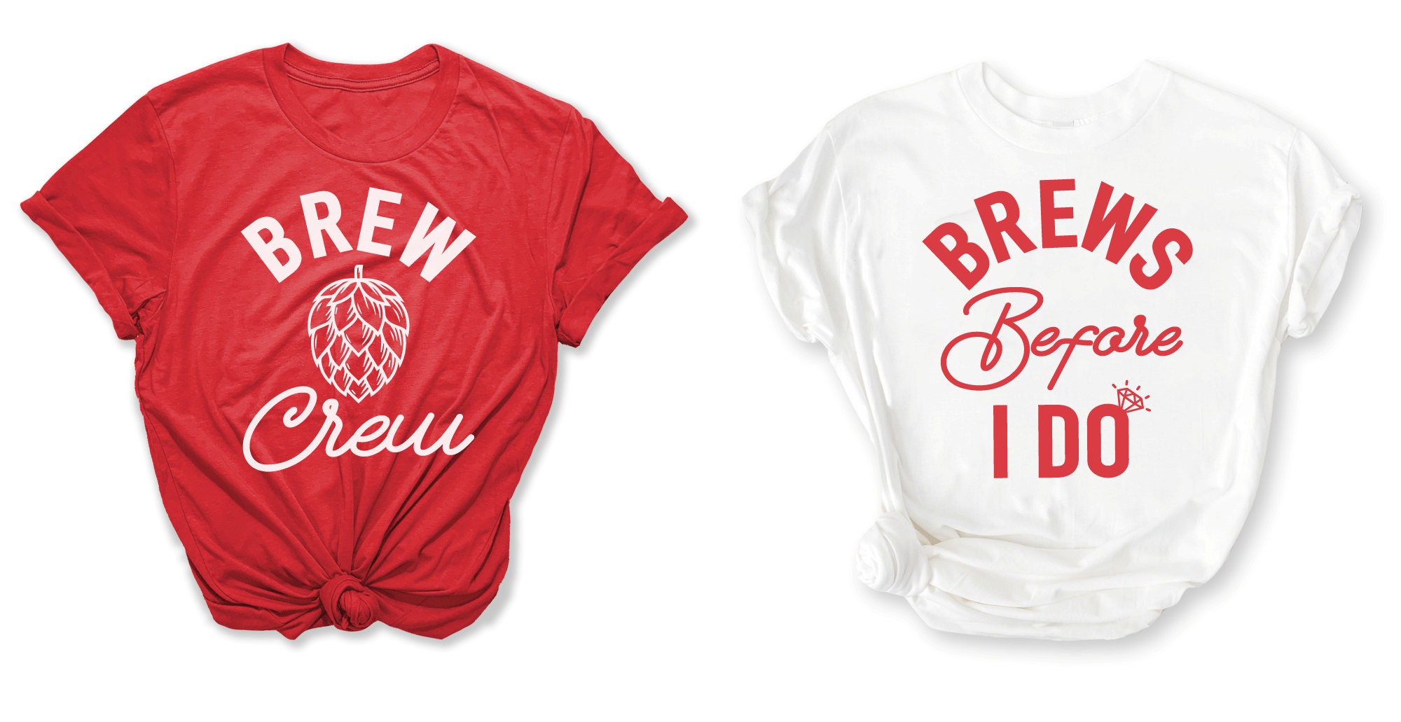 Brew Crew Shirts Brews Before I do's Beer Tasting | Etsy