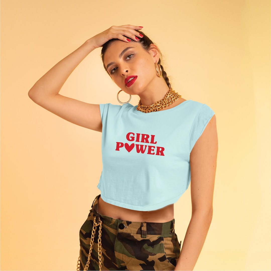 Feminist Crop Top, Girl Power Shirt, GRL PWR Shirt, Women's Rights, Feminist Shirt, Human Rights ...
