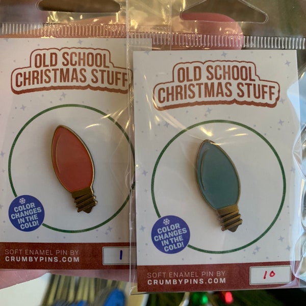 Christmas Enamel Pin - Etsy