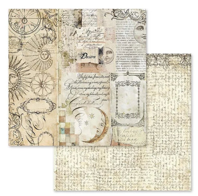 Stamperia Alchemy 12x12 Paper Pad Stamperia Alchemy - Etsy