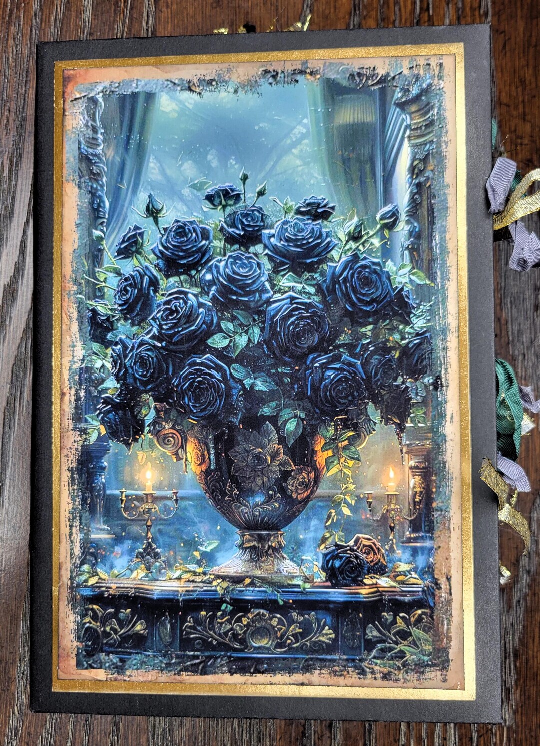 Dark Alchemy Halloween Junk Journal, Dark Theme, Dark Academia Journal ...