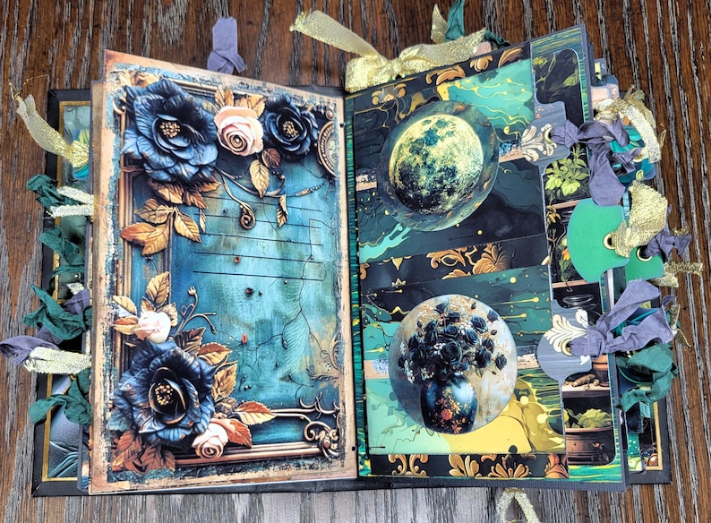 Gothic Junk Journal: Dark Academia Witchy Book - Etsy