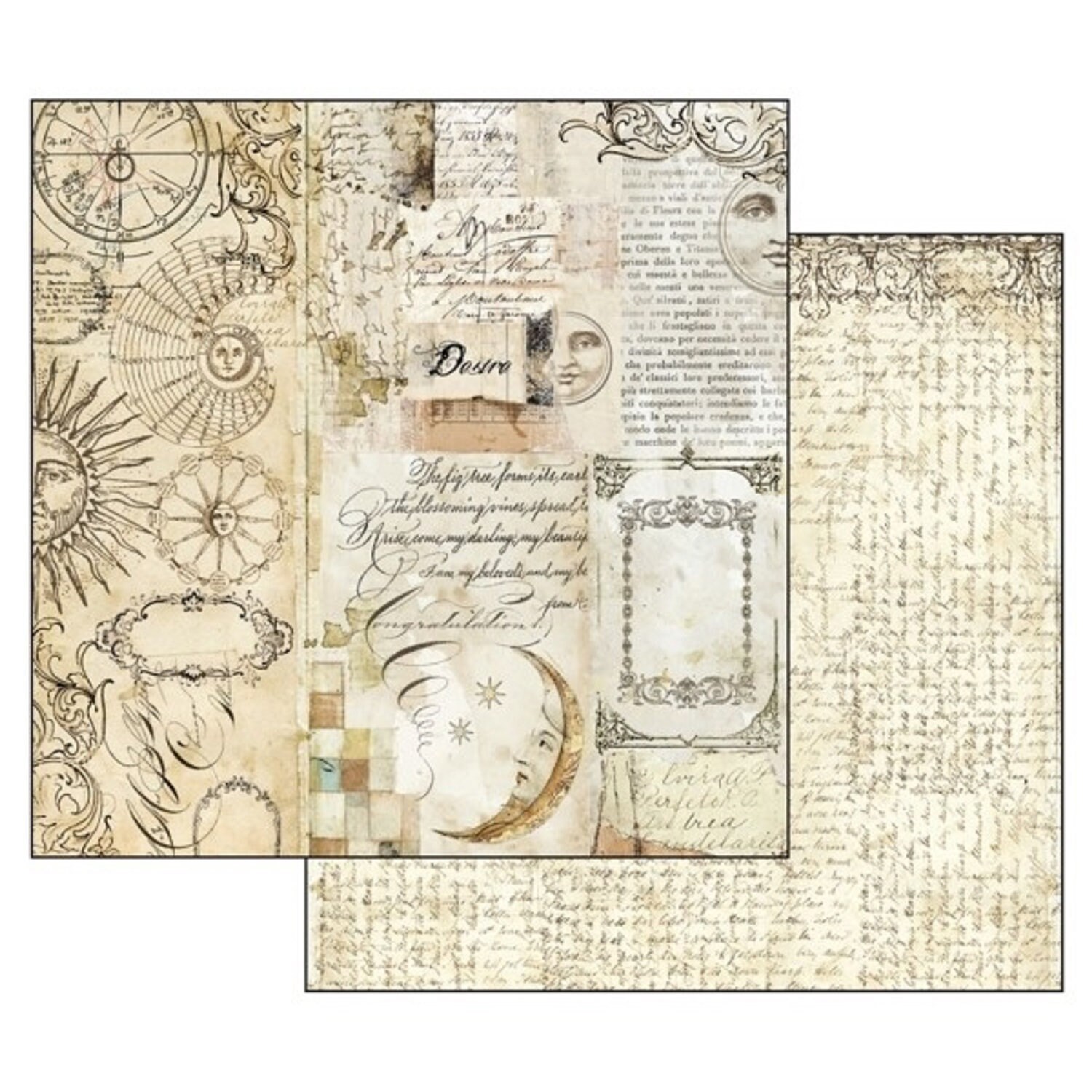 Stamperia Alchemy 12x12 Paper Pad | Etsy