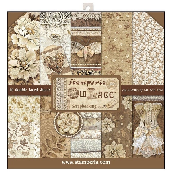 Lace Scrapbook Paper - Etsy