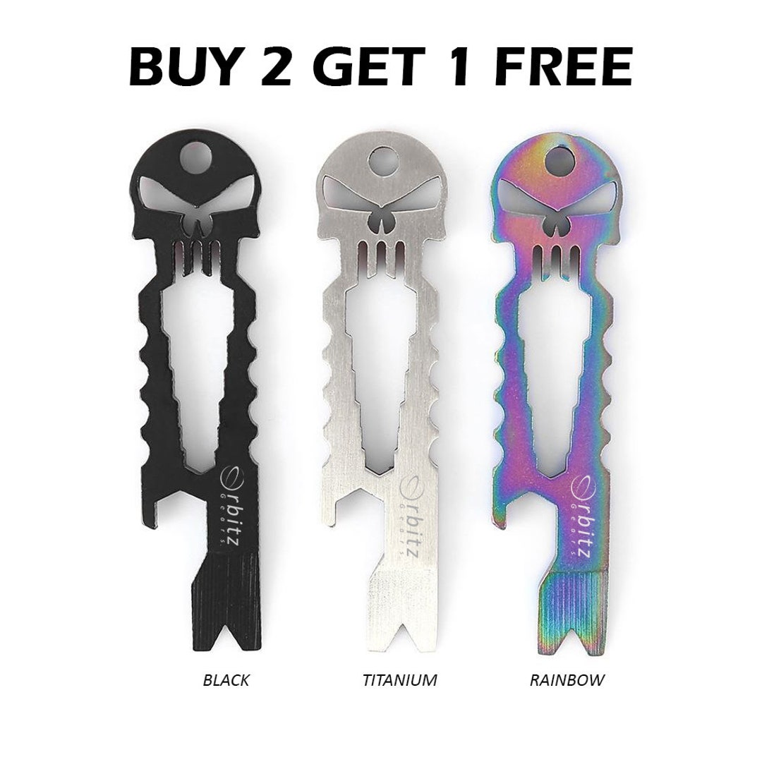 Tactical EDC Crowbar - Keychain Beer/bottle Opener Spanner ...