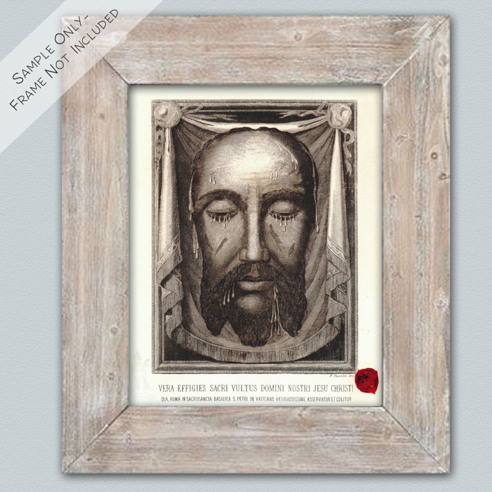 HOLY FACE of Jesus 8 X 10 Print, Full Color, Unframed, Printed From ...